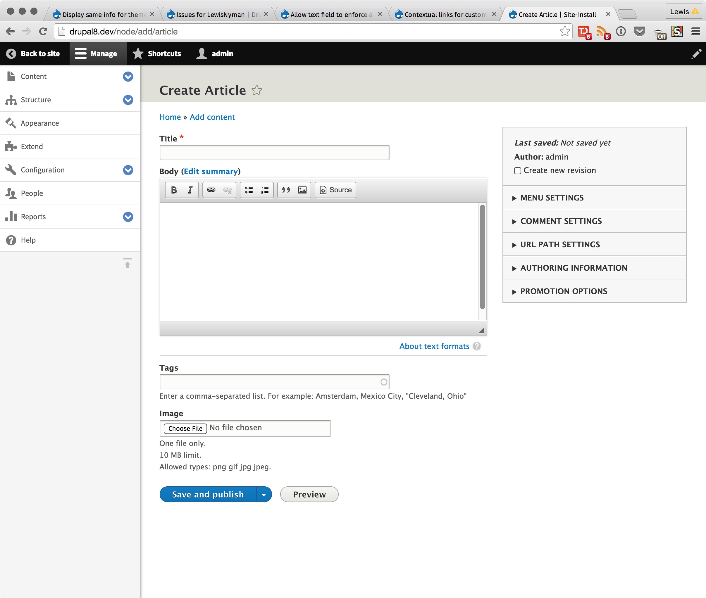Hide the link "About text formats" if only one format is available [#2544188] | Drupal.org